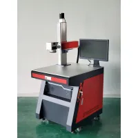 200W fiber laser deep engraving aluminum