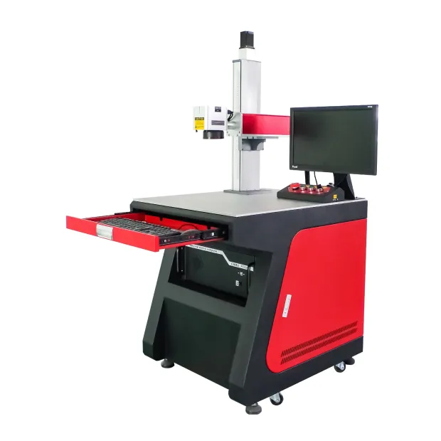 200W fiber laser deep engraving aluminum