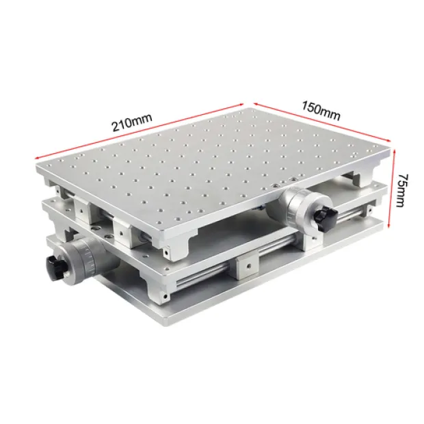 Working platform XYZ moving table lasers accessory
