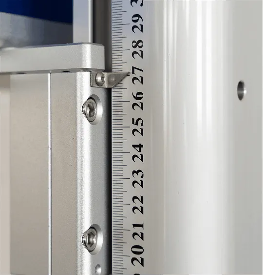 200W fiber laser deep engraving aluminum