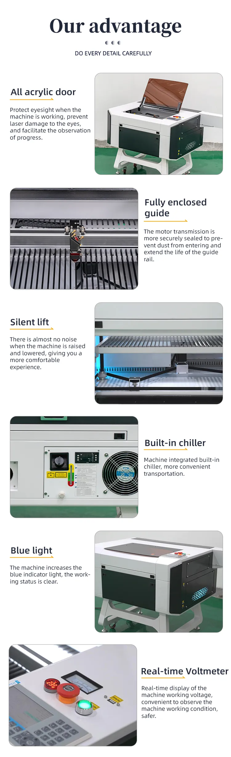 co2 laser engraving and cutting machine 4060