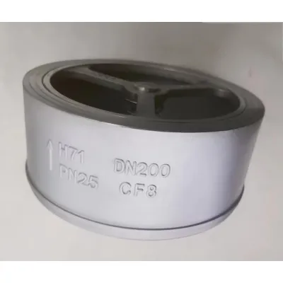 Wafer type check valve stainless steel H71W
