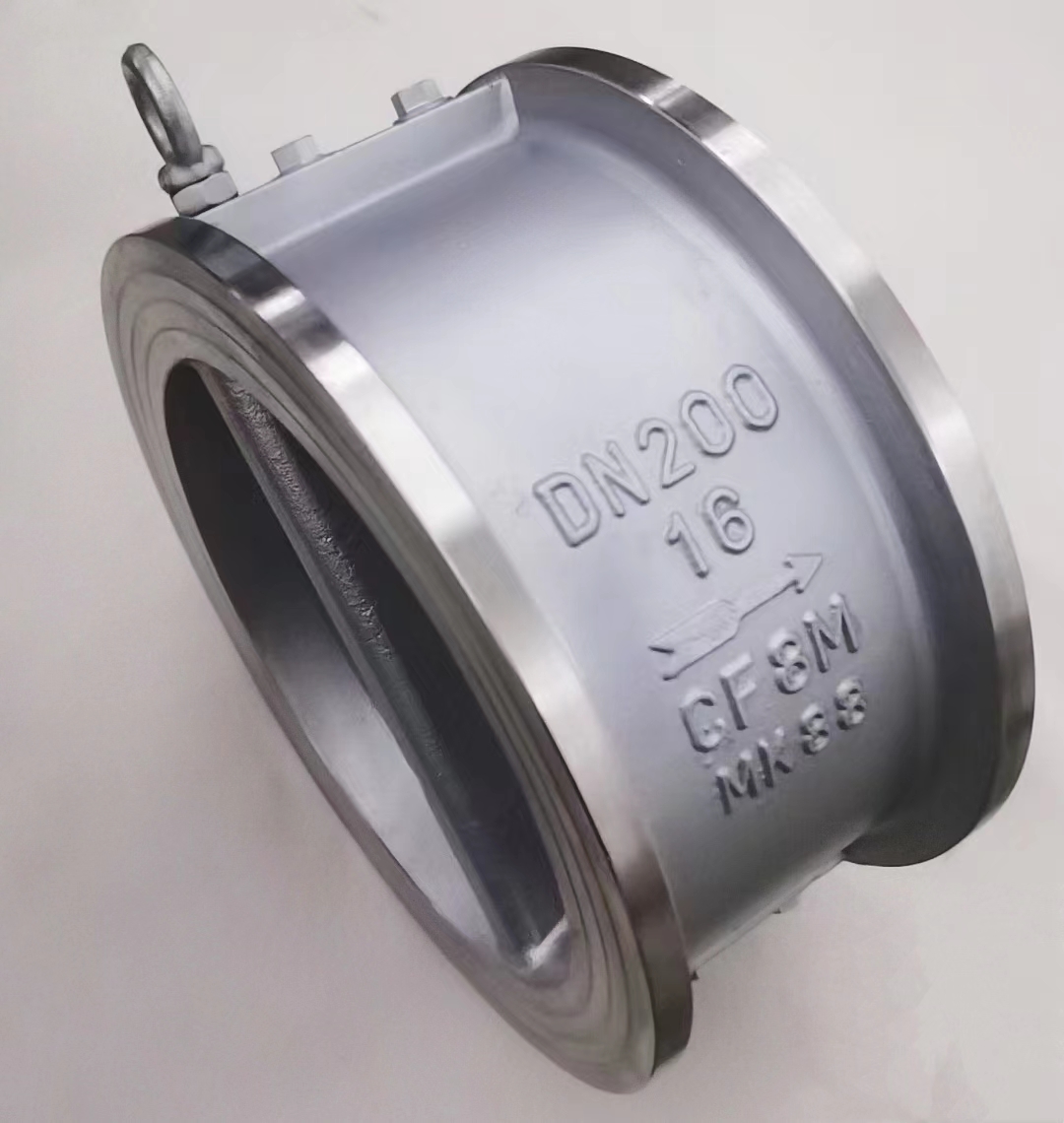 wafer check valve dual plate non return valve
