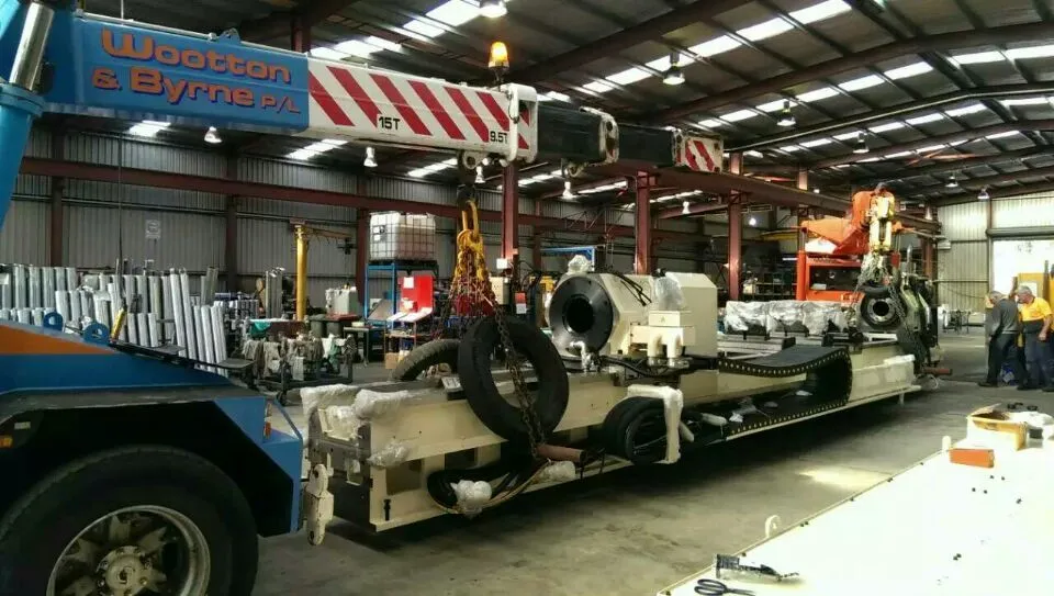 EOOE SRB Machine Delivery to Australia