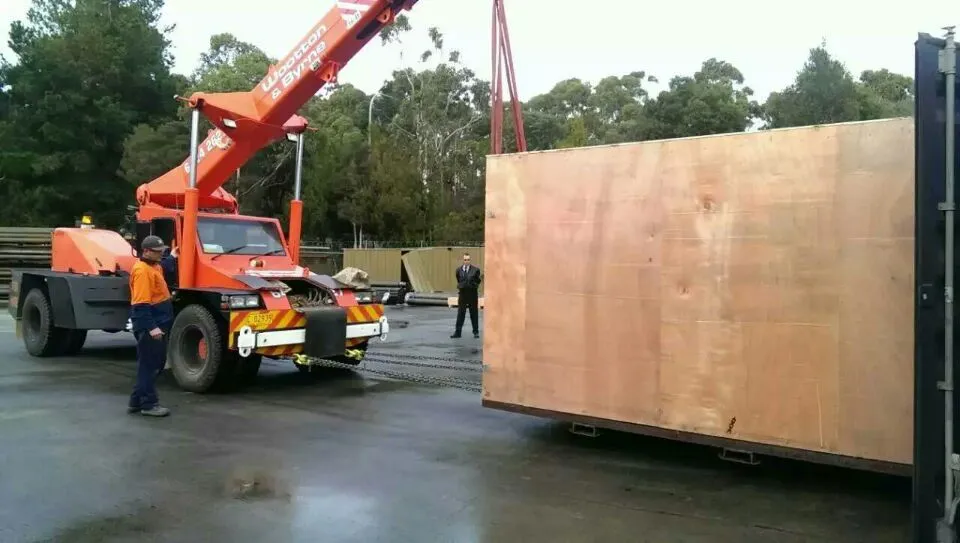 EOOE SRB Machine Delivery to Australia