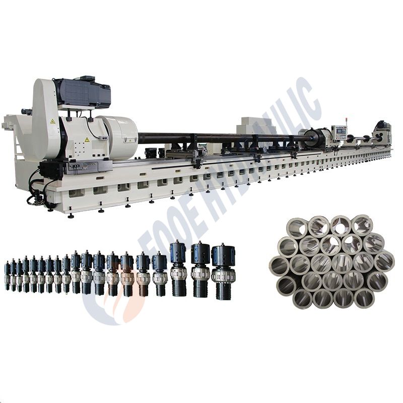 Cylinder Tube Skiving Roller Burnishing Processing