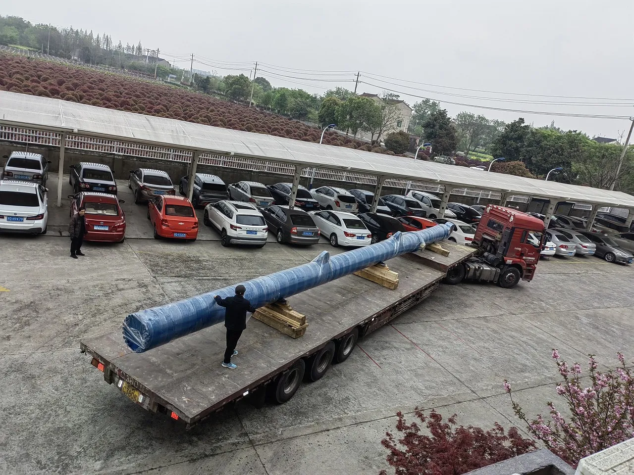 EOOE Ring Rolling Cylinder Exported to Vietnam