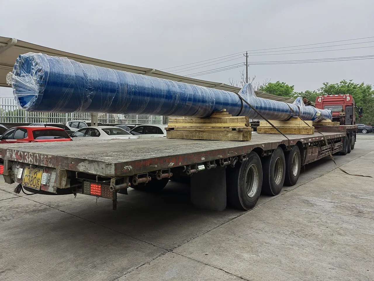 EOOE Ring Rolling Cylinder Exported to Vietnam