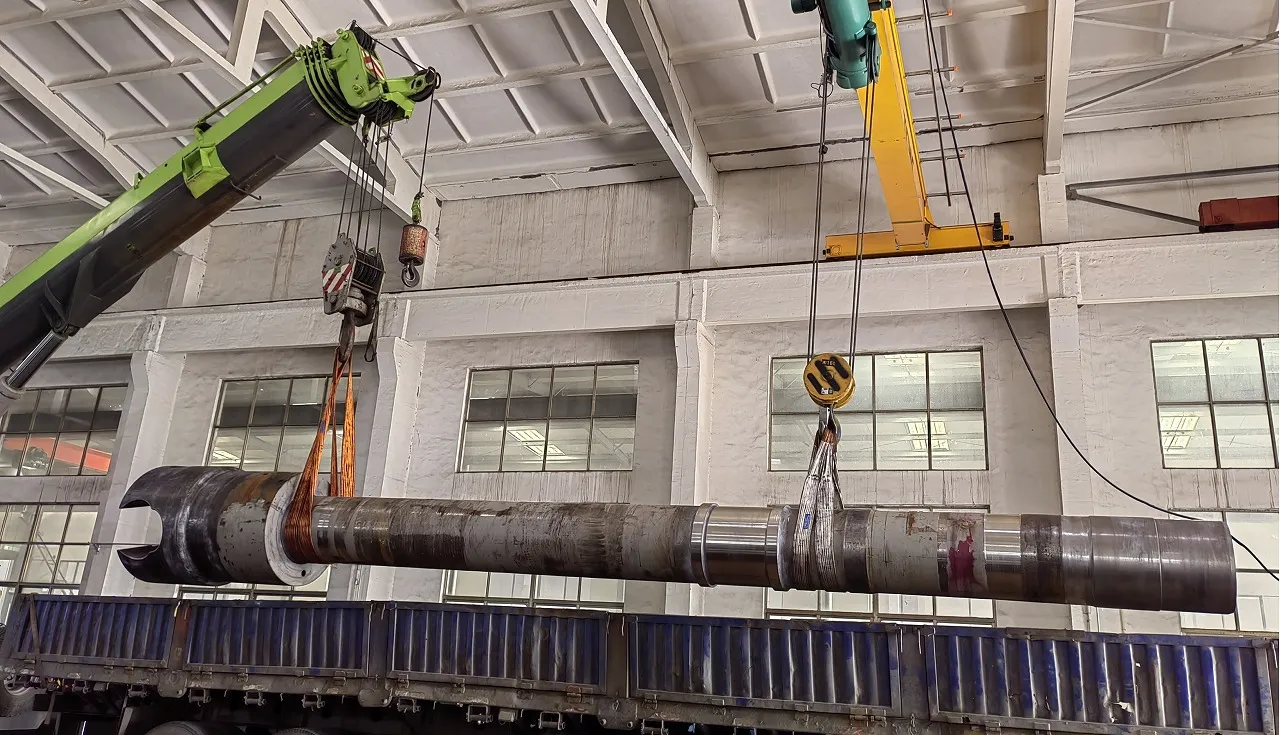 eooe-laser-cladding-of-40t-transmission-shaft