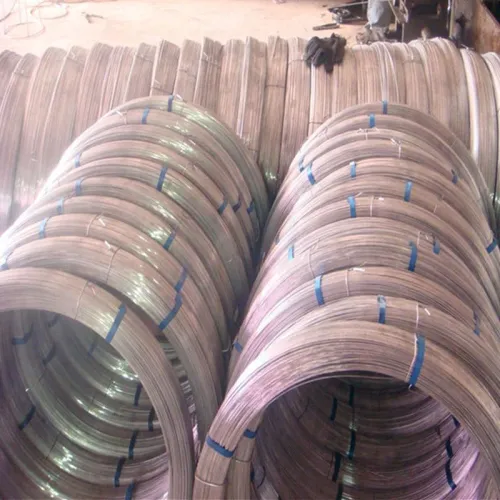 Galvanized Oval Steel Wire used for fence