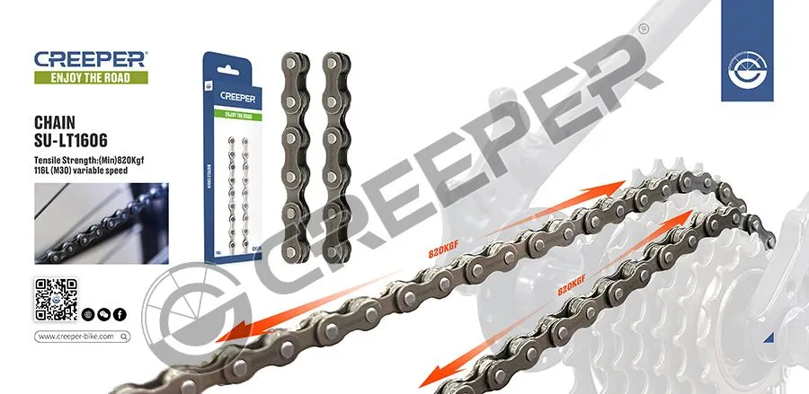Bicycle Variable Speed Chain 116 Knots