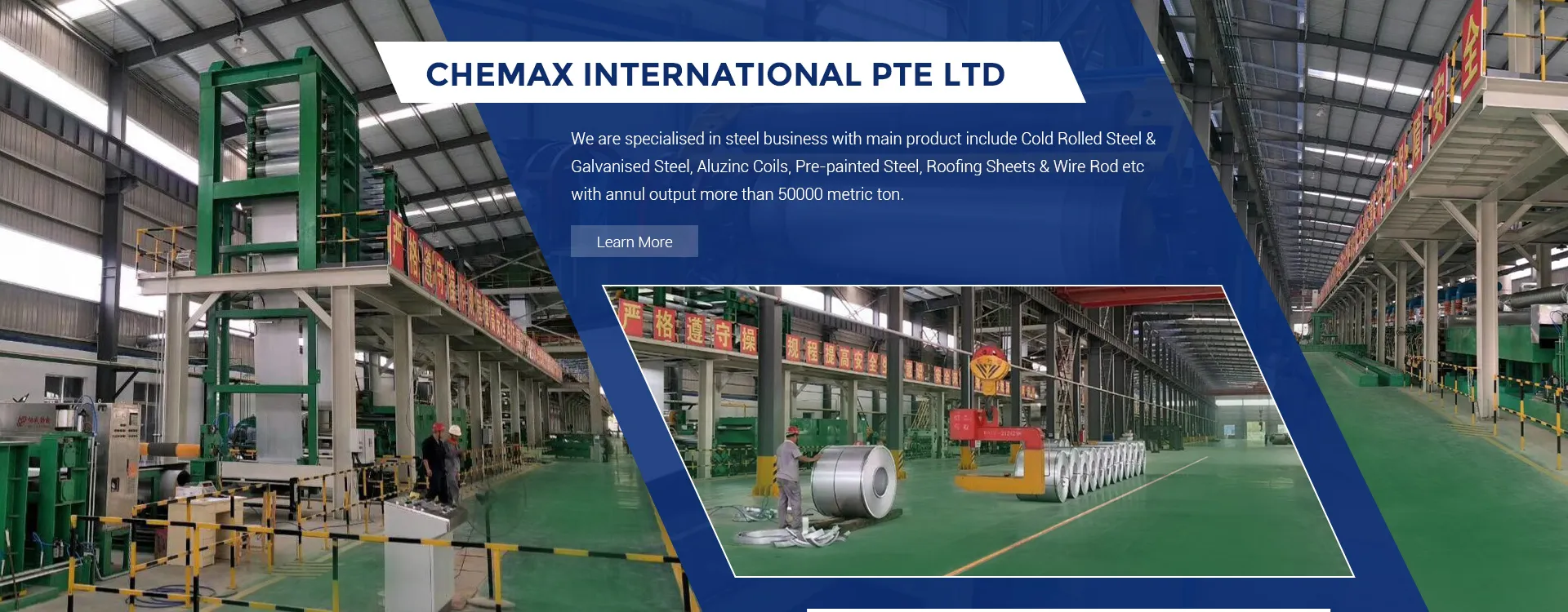 GI Sheet And Coil, Cold Rolled Steel Sheet Manufacturer, Chemax ...
