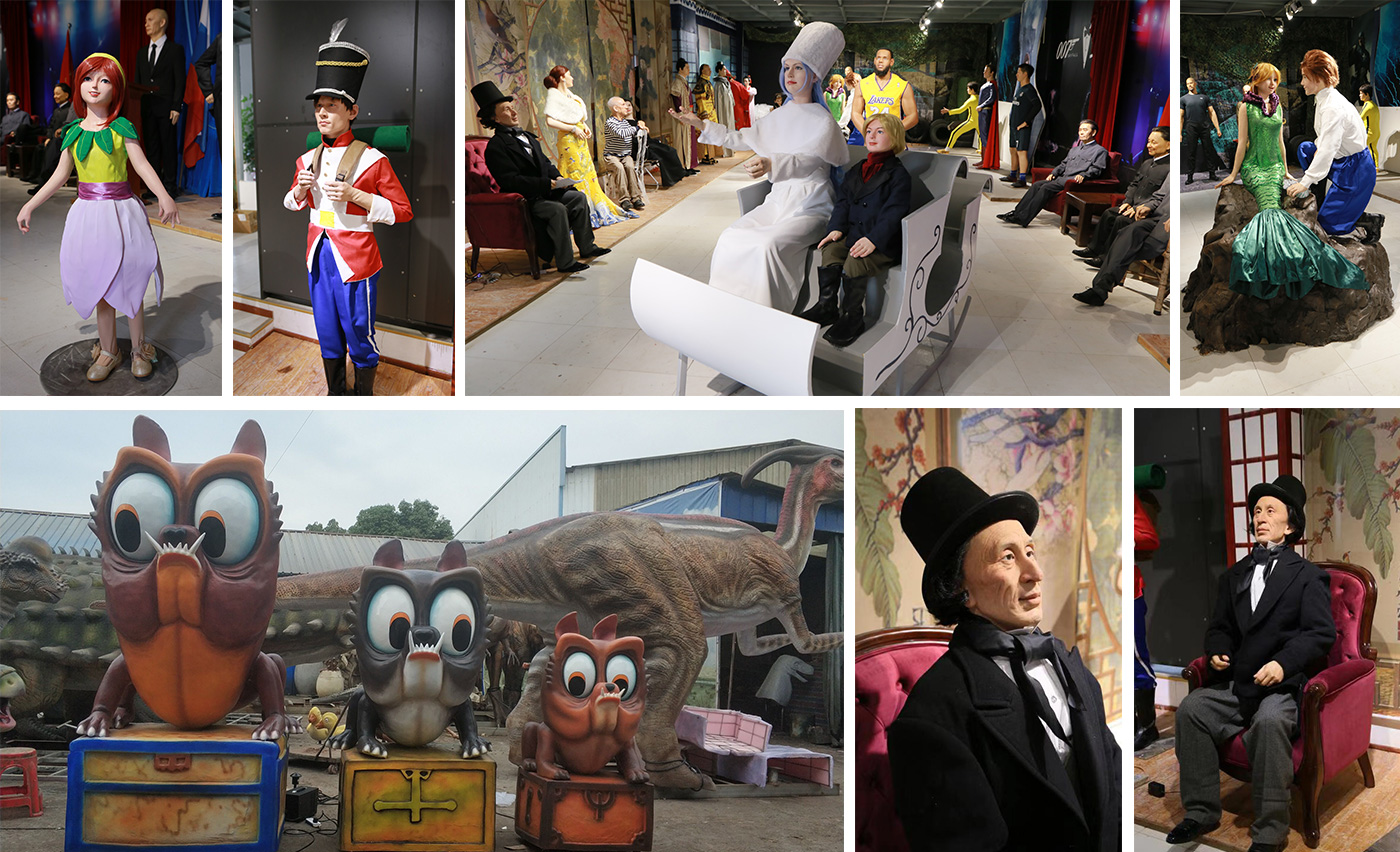 Wax sculpture,wax sculptures,Animatronic Wax model