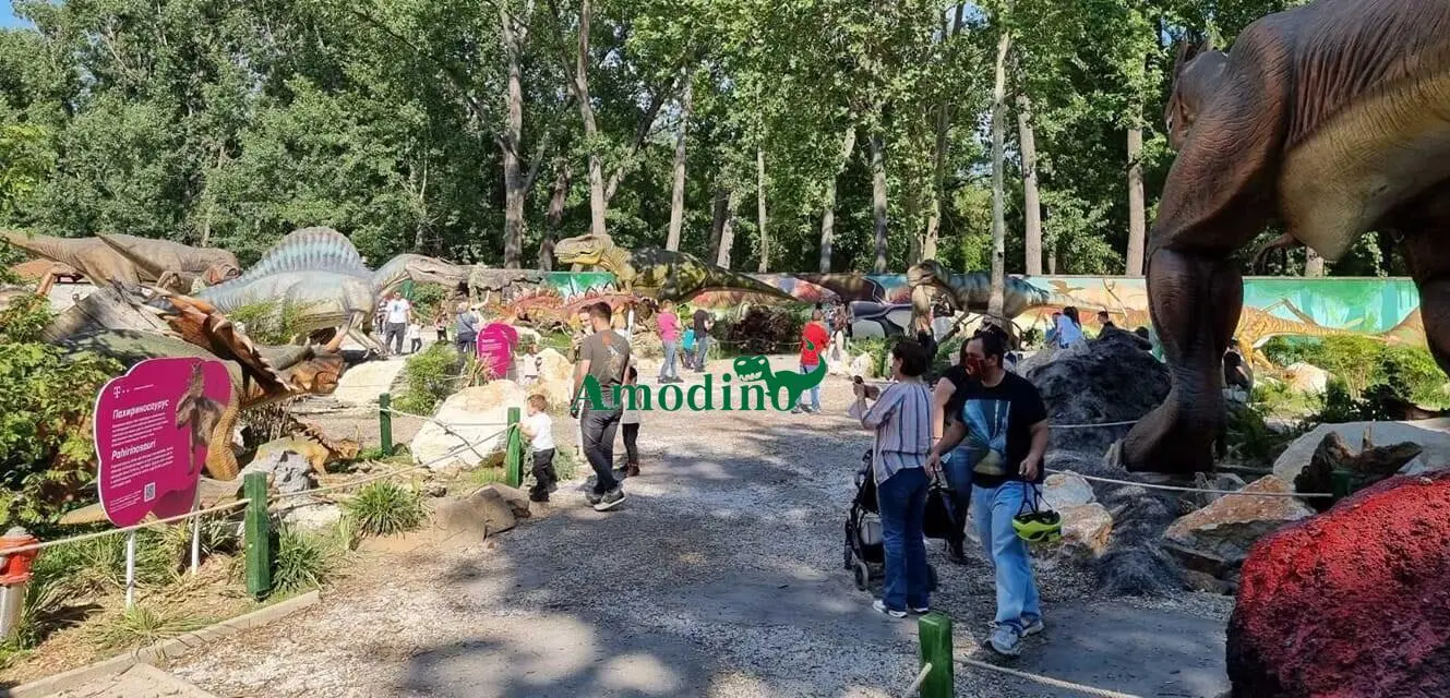 dinosaur park design and production