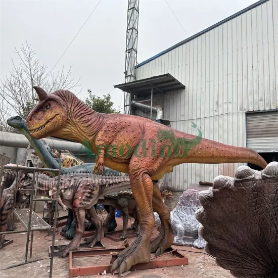 electronic Dinosaurs Carnotaurus model for dino park
