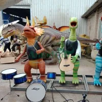 dinosaur band animatronic dinosaurs