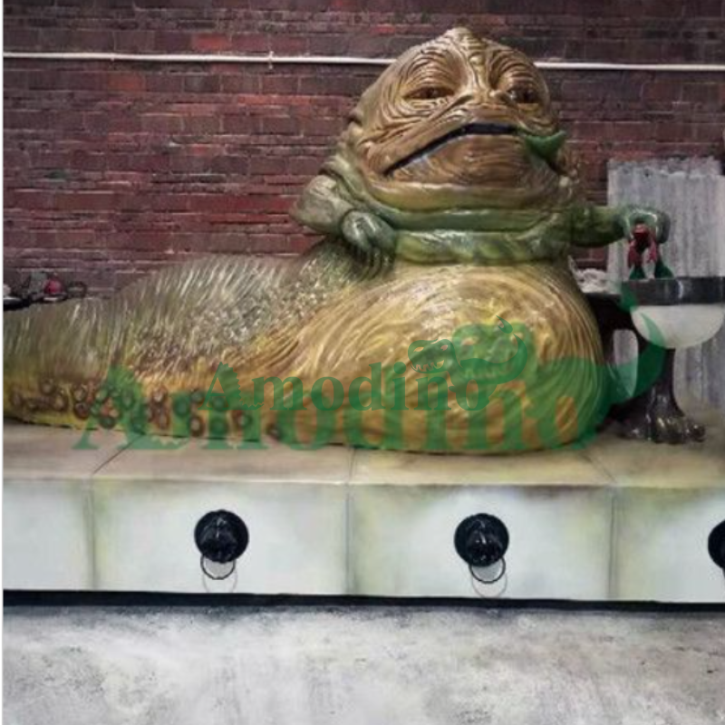 animatronic monster Jabba the Hutt