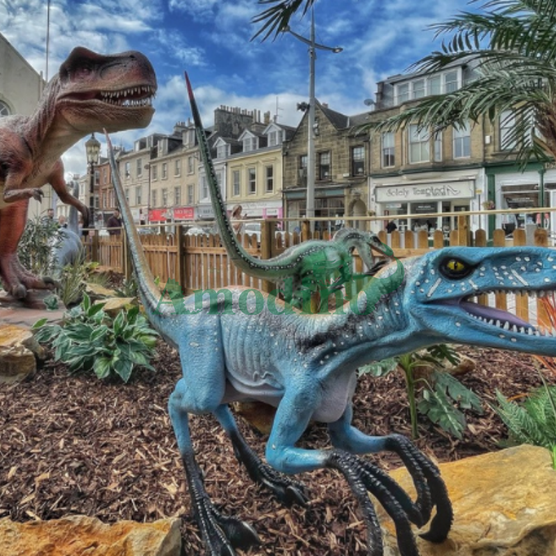 Customized simulation dinosaurs for park
