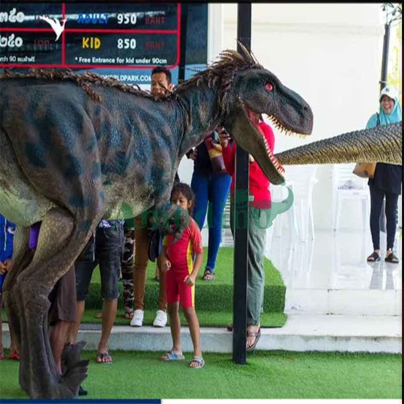 Feathered T-Rex costume