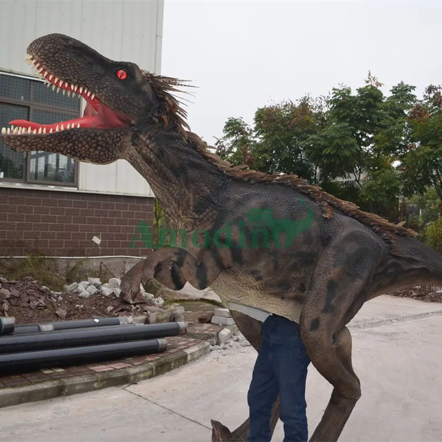 Feathered Moving T-rex costume