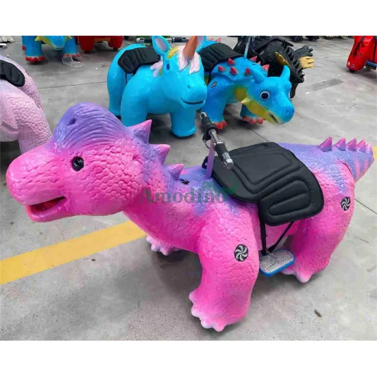 coin operated dinosaur rides for park