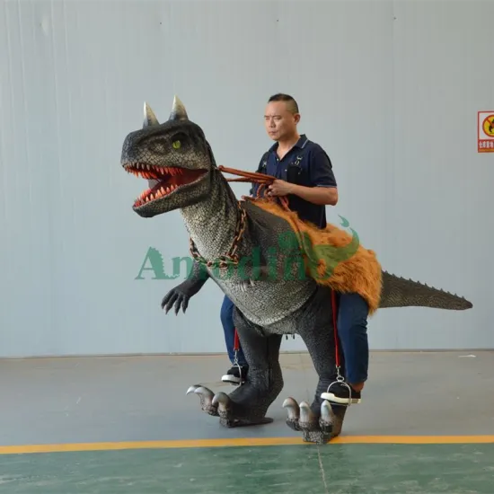 Realistic Carnotaurus Costume with False Leg
