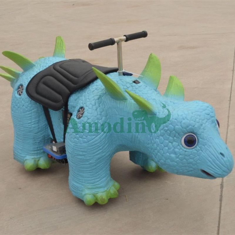 Coin-operated Stegosaurus Scooters for Park