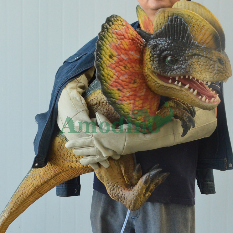 Animatronic Dilophosaurus Puppet for Event