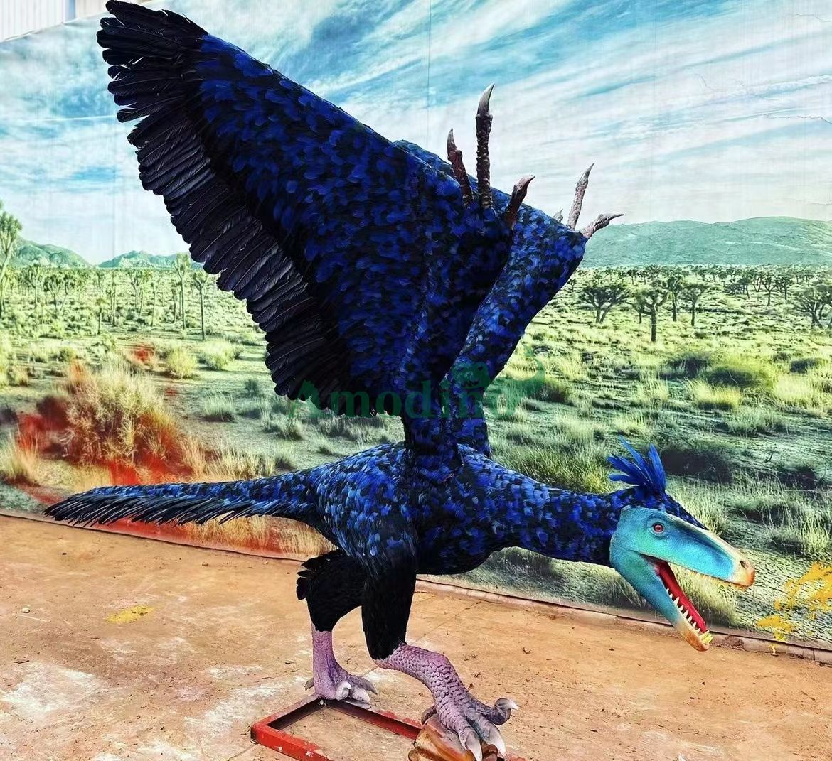 Simulation Animals Archaeopteryx for Exhibition