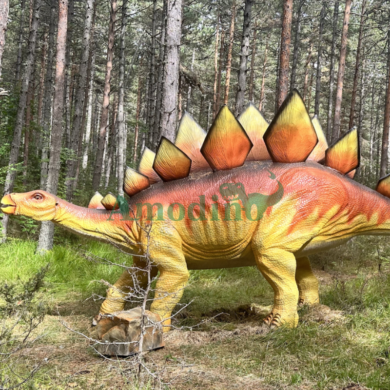 Animatronic Dinosaurs Stegosaurus model for exhibition