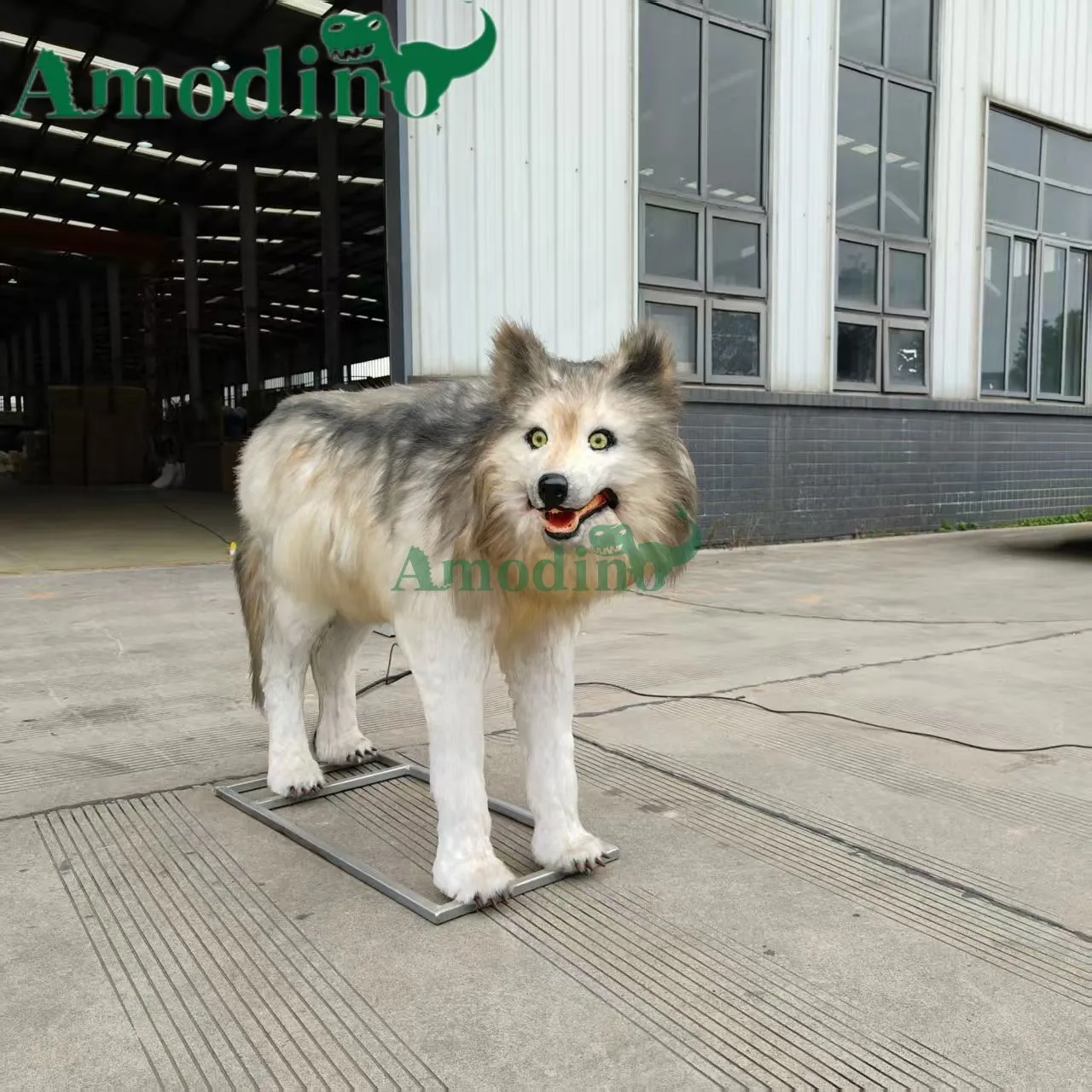 Rideable Animatronic Wolf for Theme Parks