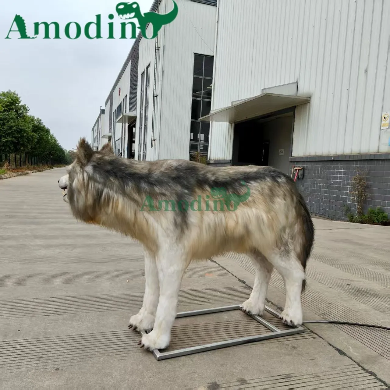 Rideable Animatronic Wolf for Theme Parks