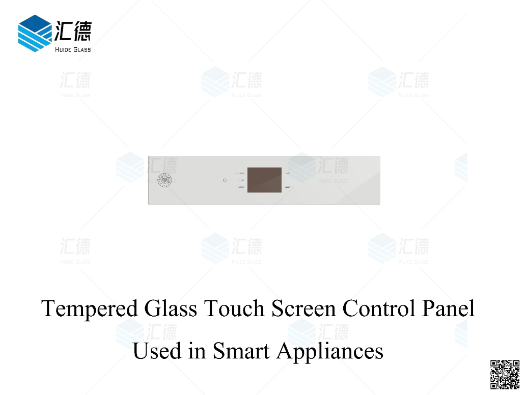 Silk Screen Printed Tempered Glass Touch Screen for Smart Appliances