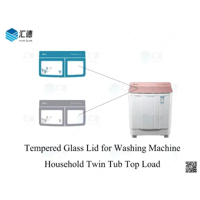 1/8 Inch Thick Toughened Glass Door for Domestic Washing Machine Top Load