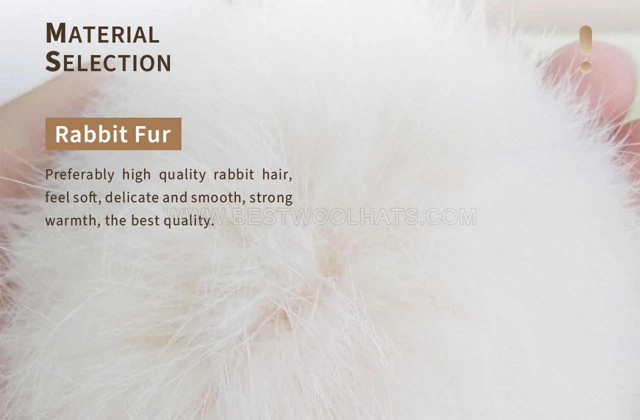 Cone Rabbit Fur Hat Body, Rabbit Fur Felt Cone, Cap Blank