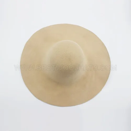 Capeline Wool Hat Body, Wool Felt Capeline, Wide Brim Hat Blank