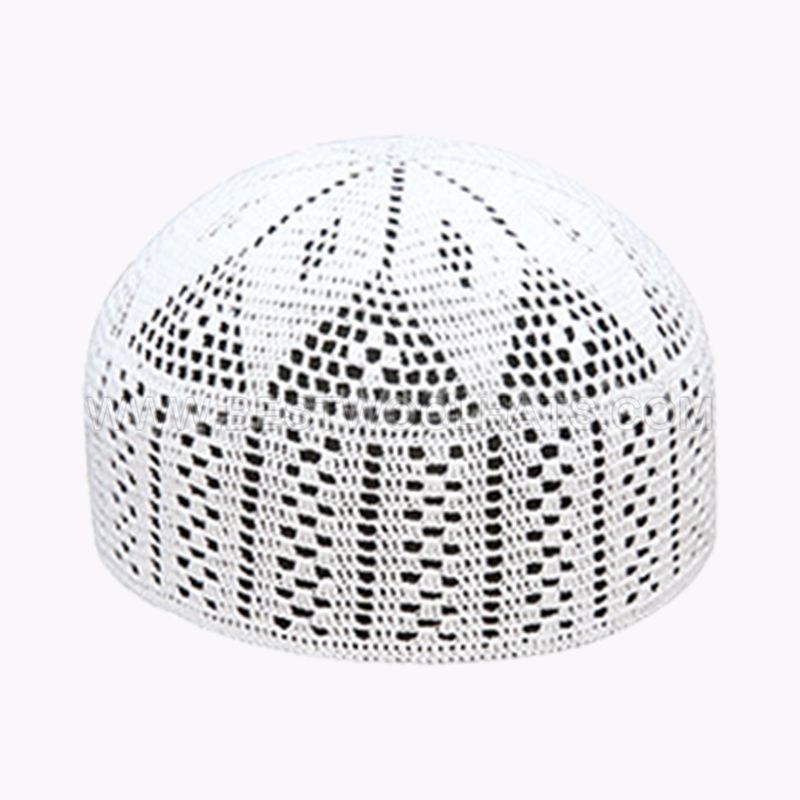 Muslim Kufi Hat, Custom Muslim Kufi Hat, Hollow Patterned Hat