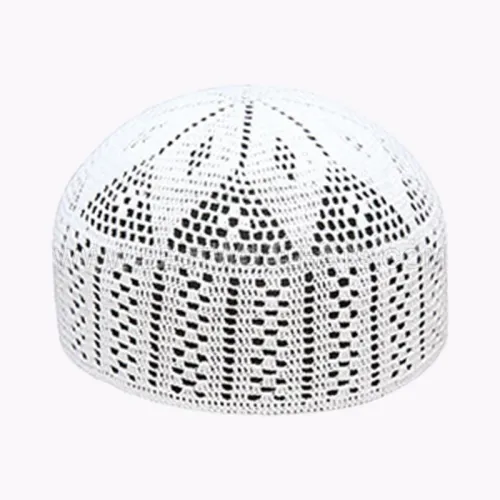 Muslim Kufi Hat, Custom Muslim Kufi Hat, Hollow Patterned Hat