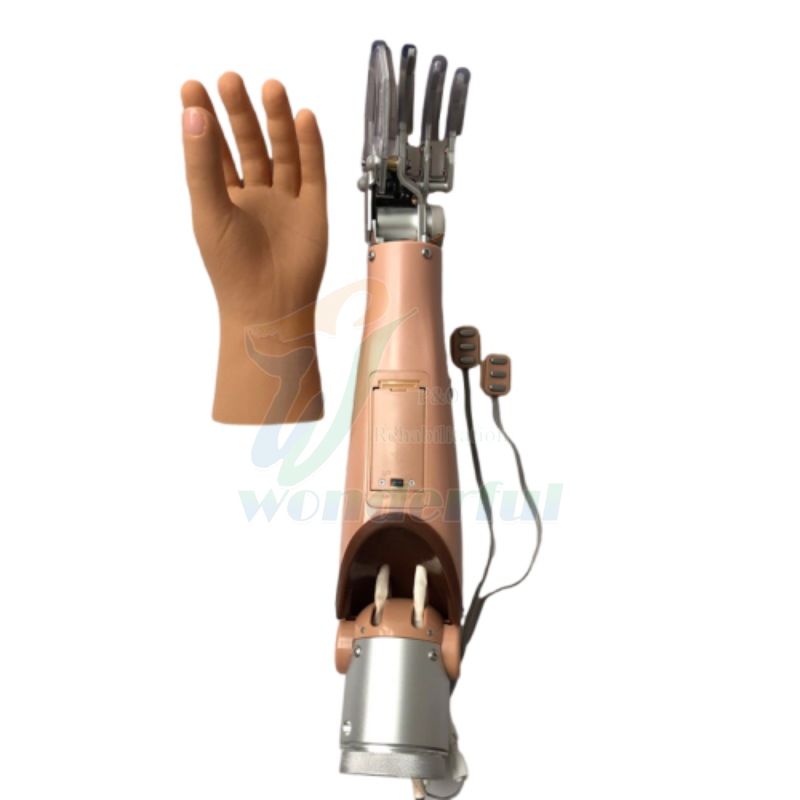 Myoelectric prosthetic hand above elbow artificial hand