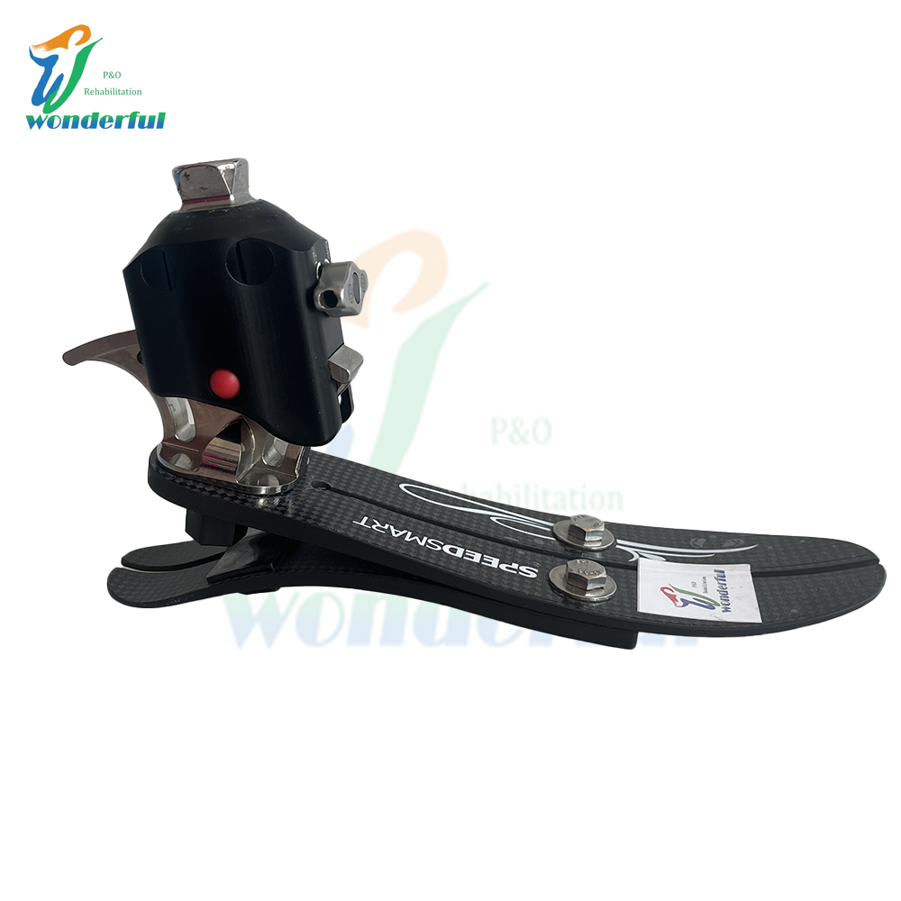 Adjustable heel carbon fiber energy storage feet