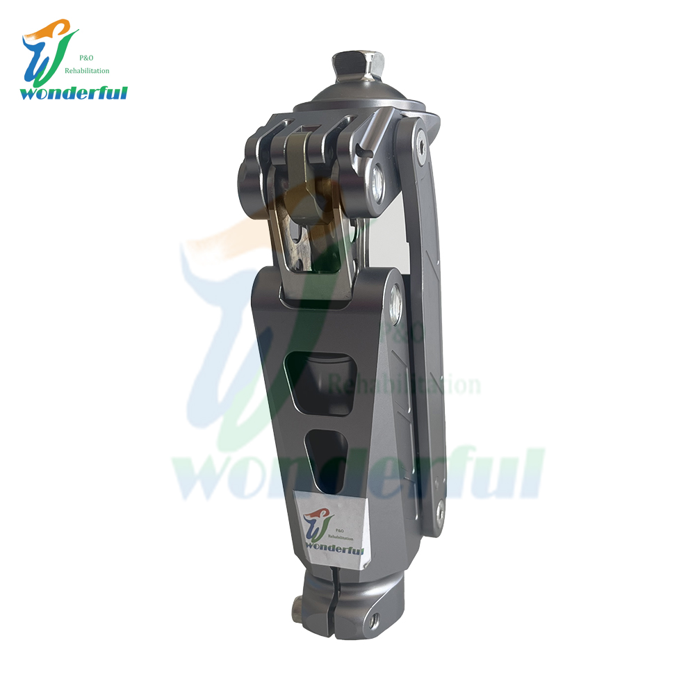 Four-link Prosthetic Pneumatic knee joint