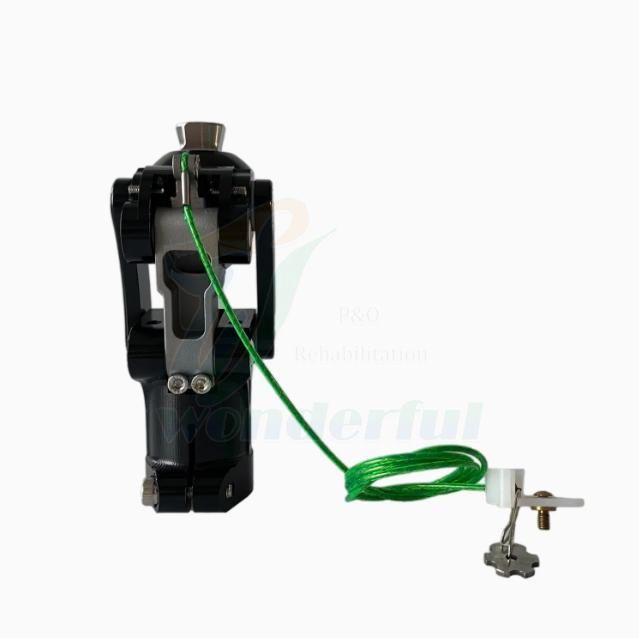 Aluminum-Mechanical knee joint with lock