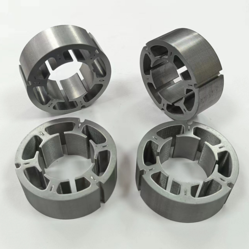 Stator and Rotor Core, Skewed Stator for Micromotors