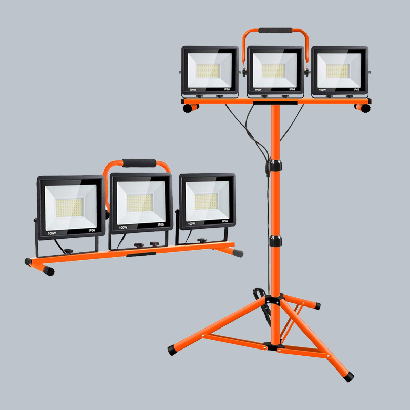 work light with portable, IP66 Waterproof Lamp for Outdoor Indoor Job ...
