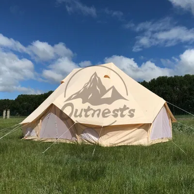 emperor bell tent 4x6M glamping cotton or oxford emperor bell tent