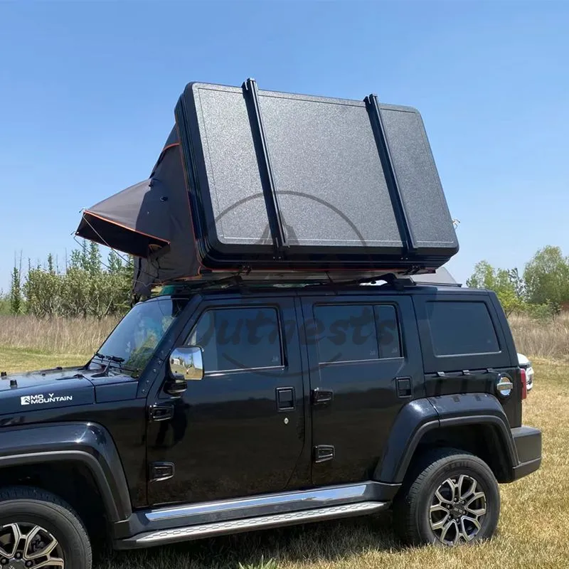Extensioned Aluminum Shell Car Hard Shell Roof Top Tent for Sale