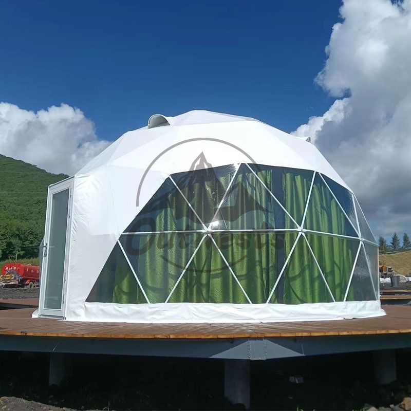 Spherical Tent PVC round geodesic dome tent