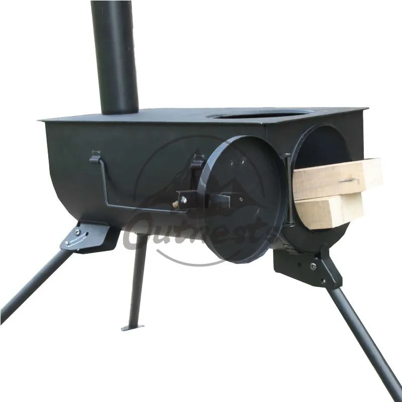 Portable Winter bell tent stove wood burning camping stove
