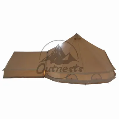 Bell Tent foyer extension living room restaurant