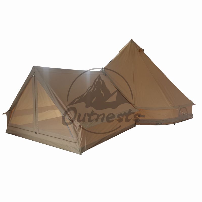 Bell Tent foyer extension living room restaurant